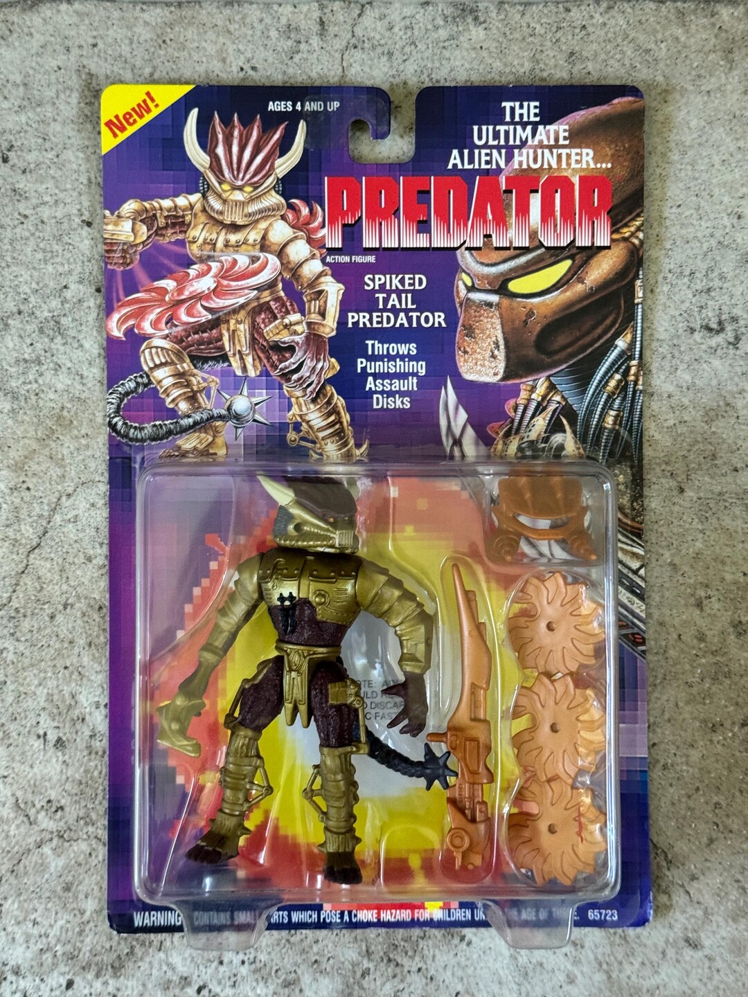 1994 Kenner Predator Spiked Tail Action Figure New on Card - Etsy