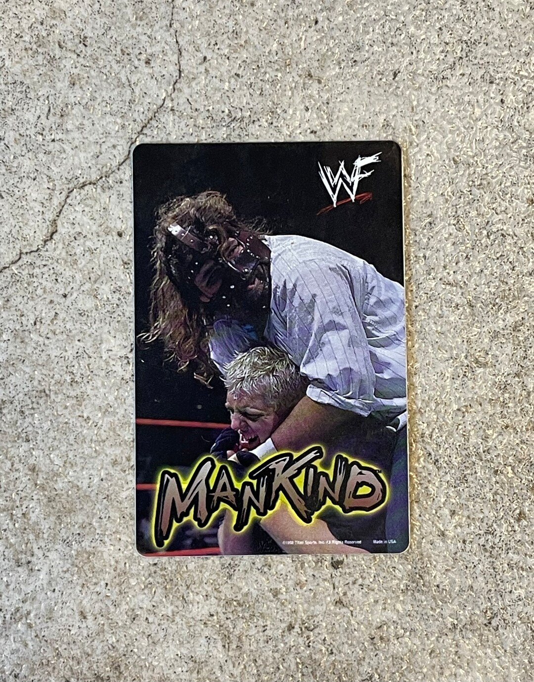 Vintage 1999 World Wrestling Federation WWF Mick Foley as Mankind ...