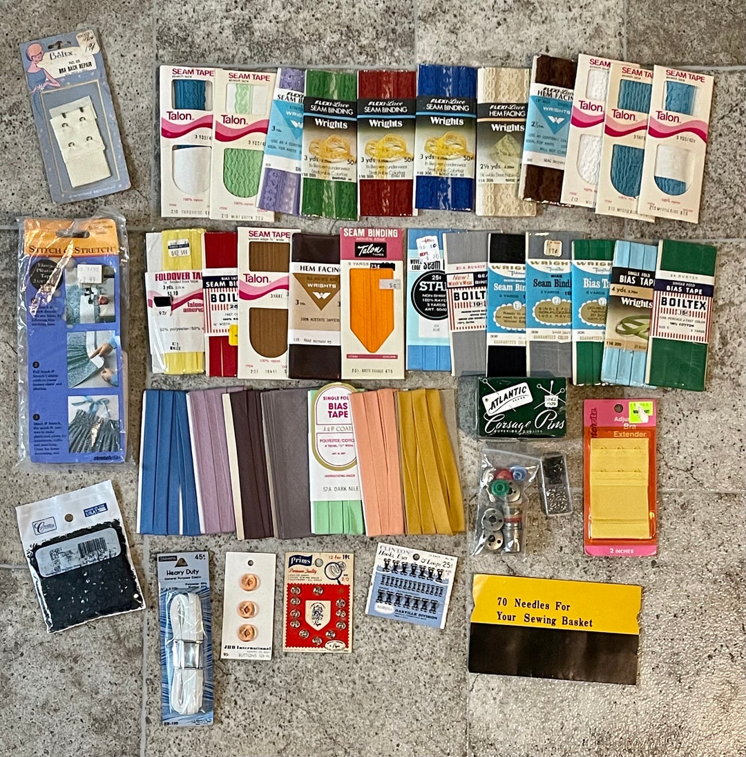 Vintage 40+ Piece Sewing Lot, Vintage Sewing Lot, Vintage Sewing ...