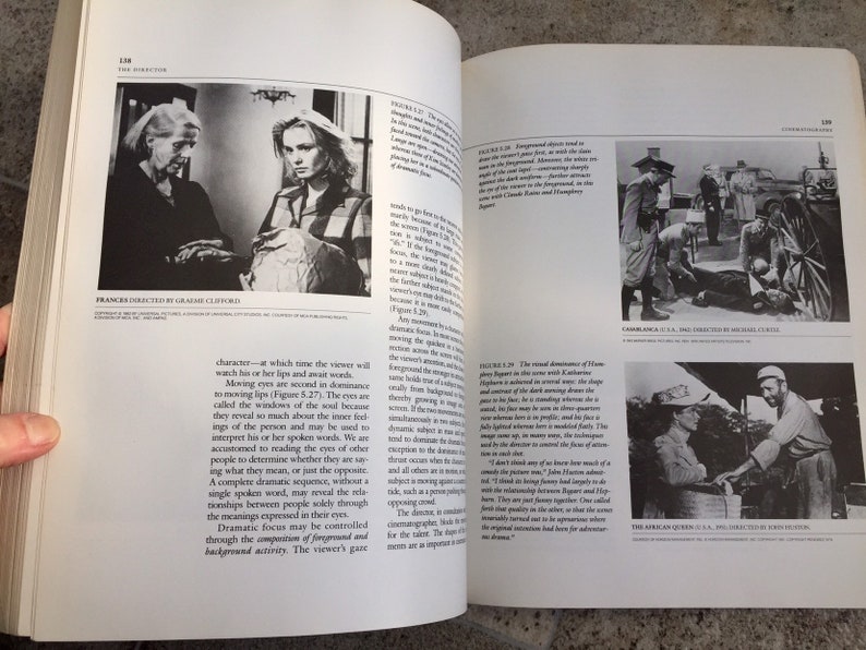 Vintage 1990 Working Cinema Learning From the Masters Book by - Etsy