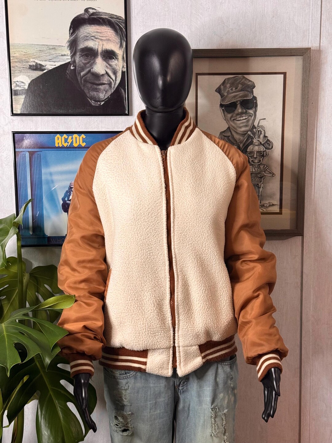 Vintage Beige and Tan Cooper Sportswear Coat Size L, Vintage Cooper ...