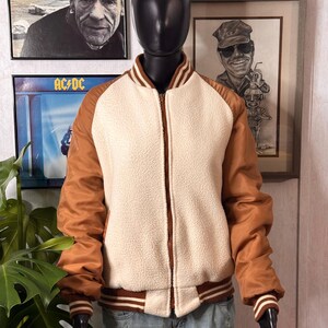 Vintage Cooper Leather Jacket L 70s USA Made Brown Button - Etsy Vintage Cooper Leather Jacket L 70s USA Made Brown Button - Etsy