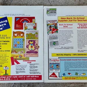 Vintage 1990's the Mailbox Magazines, the Mailbox Magazine, Old Teacher ...