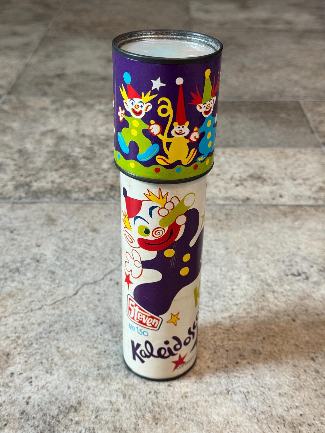 Vintage 1980 Steven Mfg Clown Kaleidoscope – Retro Toy Collectible - Etsy