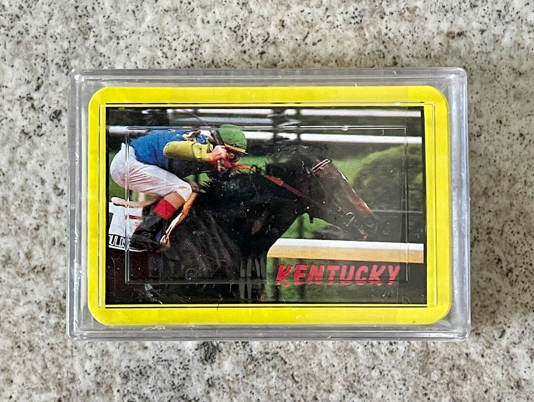 Vintage Miniature Kentucky Derby Deck of Playing Cards, Vintage ...