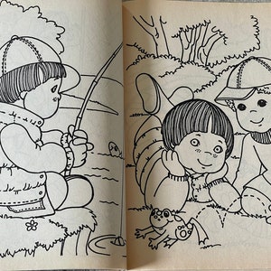 Vintage 1986 My Buddy A Real Pal Paint With Water Color Book and My ...