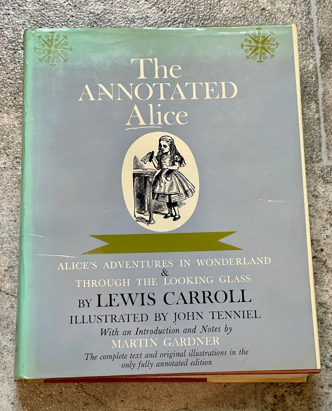 Vintage 1960's the Annotated Alice, Alice’s Adventures in Wonderland & Through the Looking Glass ...