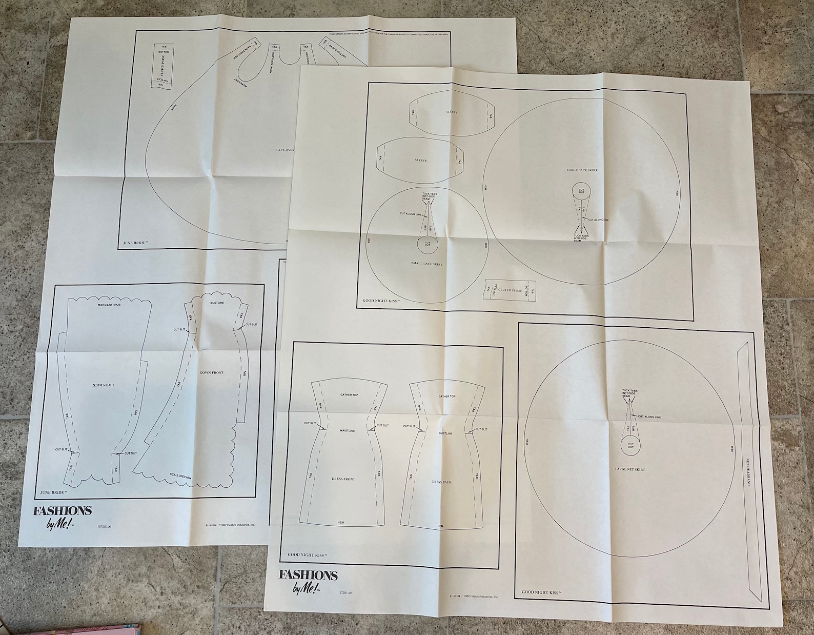 Vintage 1982 Hasbro Designer Collection II Fashions by Me - Etsy