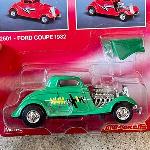 Vintage Majorette Die Cast Hot Rods Showing 2 Versions of a 1932 Ford Coupe, Ford Coupe Toy Car ...