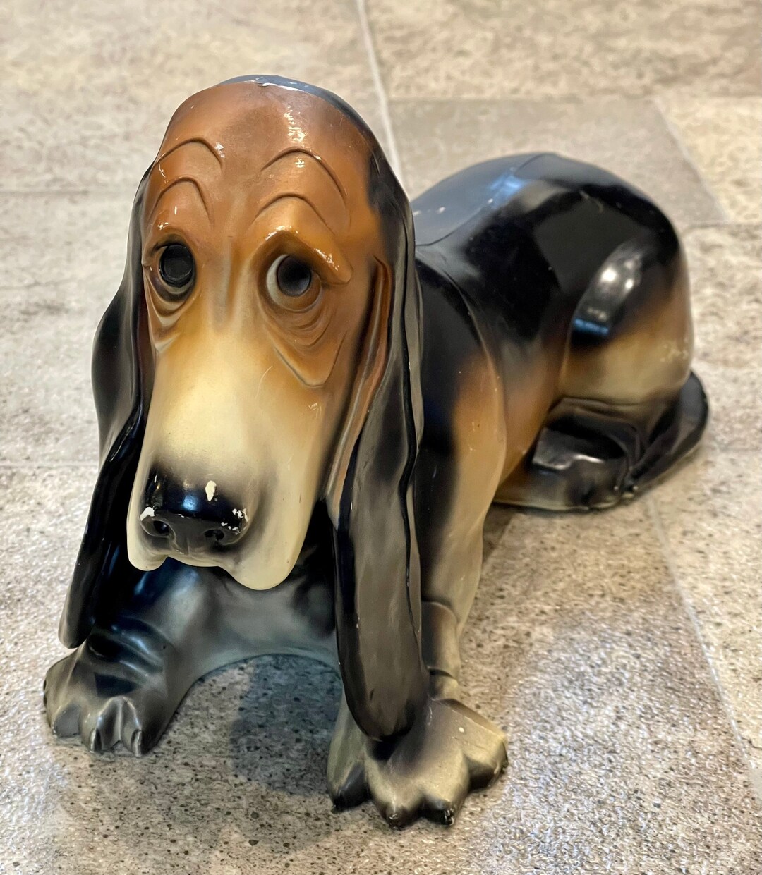 Vintage 1960's Basset Hound Flying A Gasoline Advertising Coin Bank by ...