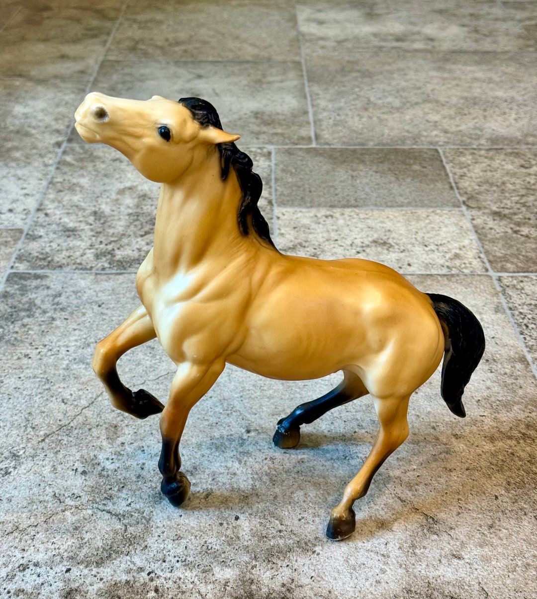 Vintage Diablo Mustang Rearing Breyer Horse, Vintage Breyer Horse, Old ...