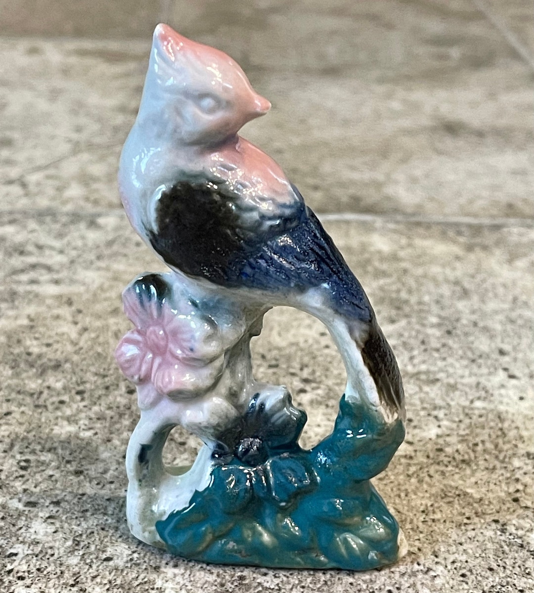 Vintage Bird Figurine, Old Bird Figurine, Small Bird Figure, Small ...