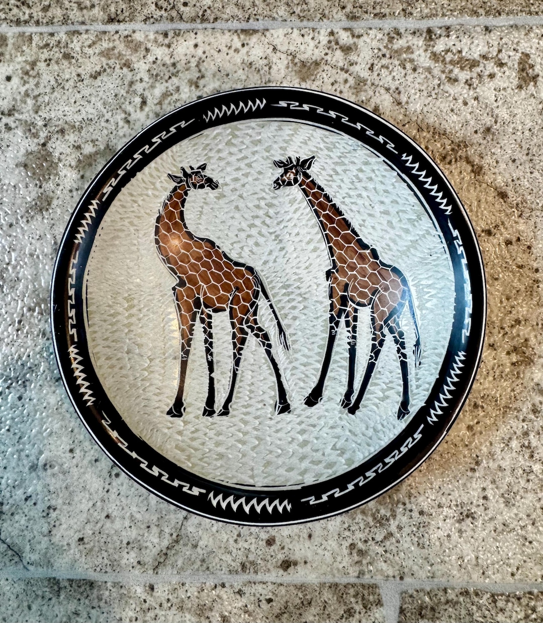 Vintage Soapstone African Giraffe Trinket Dish, Vintage Stone Giraffe ...