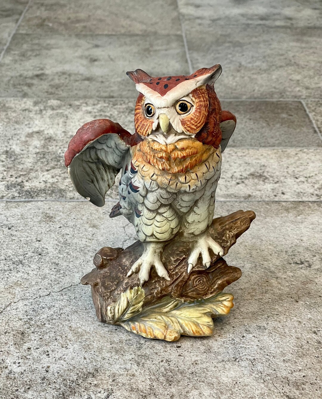 Vintage Royal Crown Owl Figurine, Vintage Owl Figurine, Vintage Royal ...