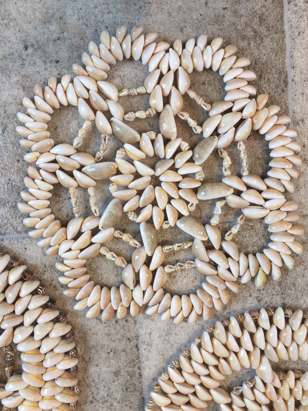 Vintage Shell Trivets, Shell Trivet, Old Hot Plates, Old Trivets, Retro ...