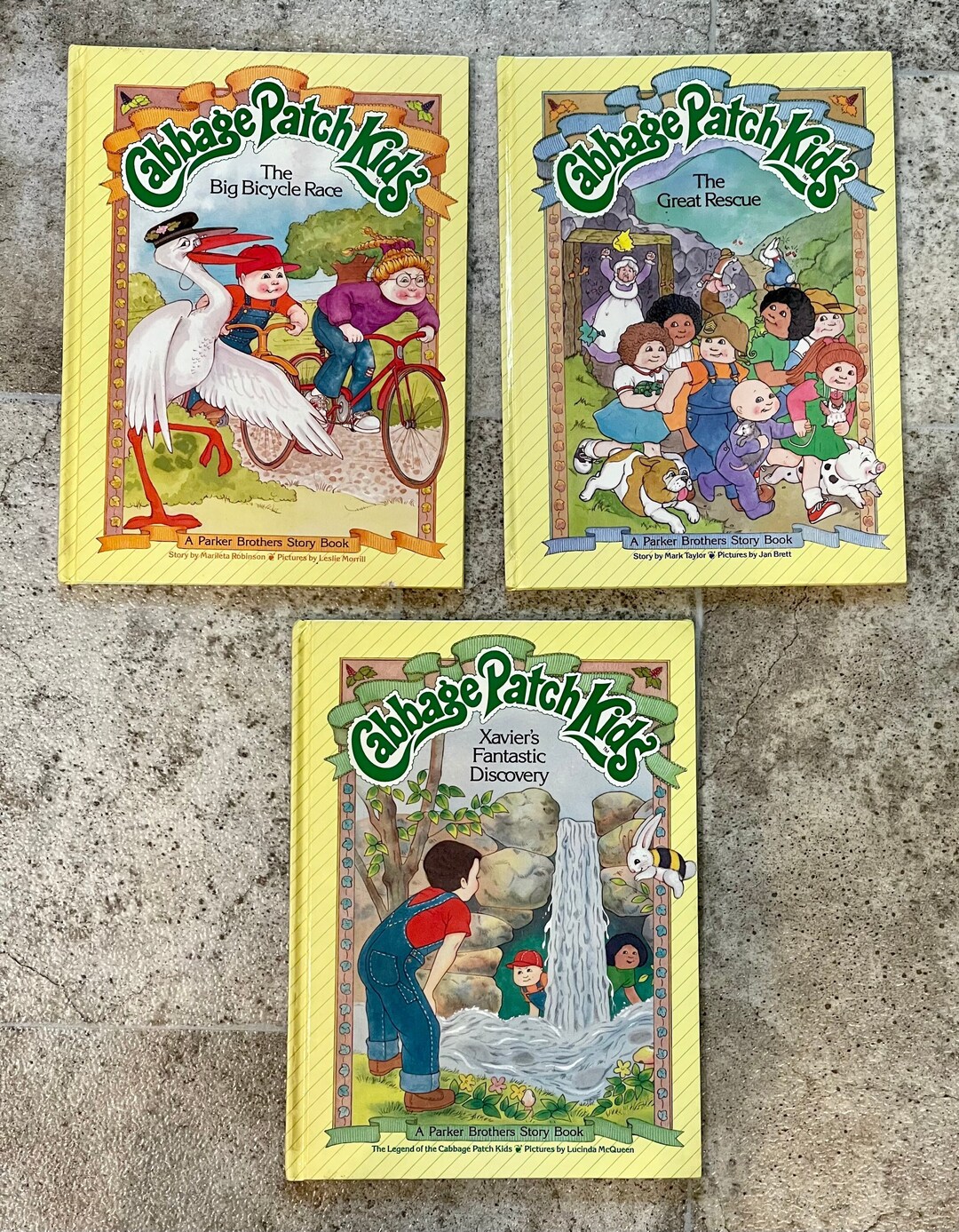Vintage 1984 Cabbage Patch Kids Books, Cabbage Patch Books, Vintage Cbk ...