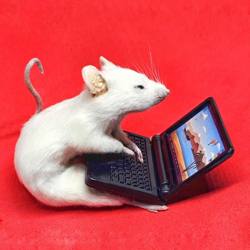Animal Computer Mouse - Etsy