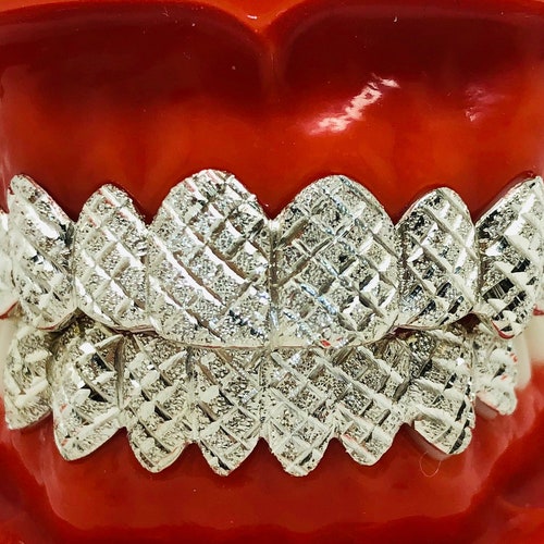 925 Sterling Silver Princess Diamond Cut Custom Fit Handmade - Etsy