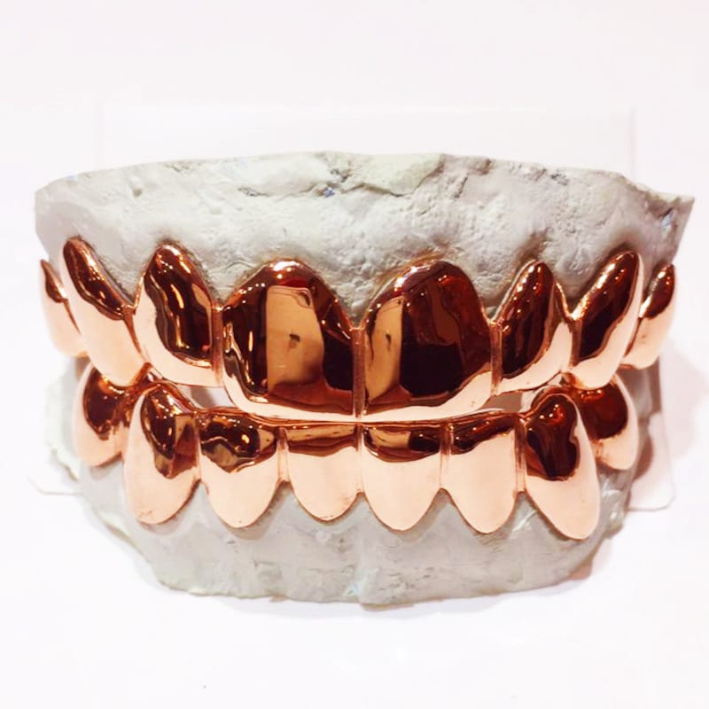 Custom Grills Solid Gold - Etsy