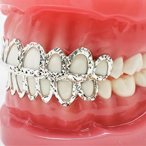 925 Sterling Silver Open Face W/ Princess Diamond Cut Custom Handmade ...