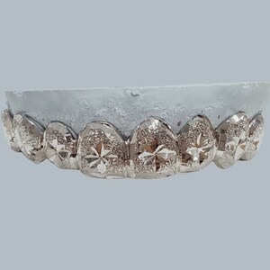 925 Solid Sterling Silver Starburst + Diamond Dust Cut Handmade Custom ...