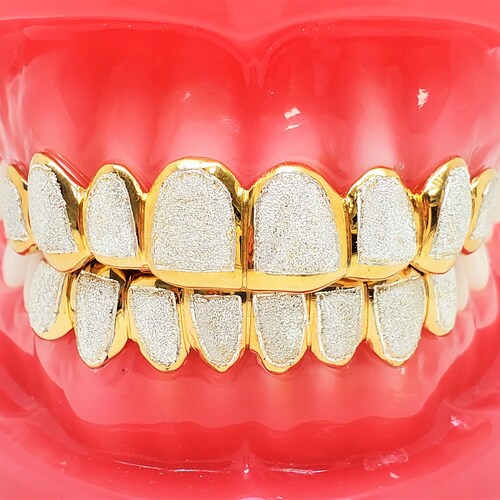 925 Solid Sterling Silver PERMPERMANENT Cut Custom Fit Grill - Etsy