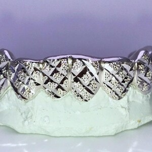 925 Solid Sterling Silver Princess Diamond Dust Cut Handmade - Etsy