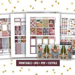 Printable Planner Sticker Kit / EVE / Weekly Kit / Erin - Etsy