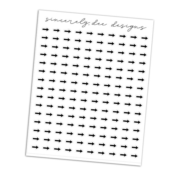 Arrow Stickers - Etsy