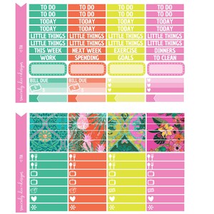 Printable Planner Sticker Kit / TIA / Weekly Kit / Erin - Etsy