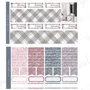 Printable Planner Sticker Weekly Kit / BREE / Weekly Kit / Erin Condren ...