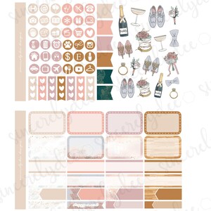 Printable Planner Sticker Kit / MARY / Weekly Kit / Erin Condren ...