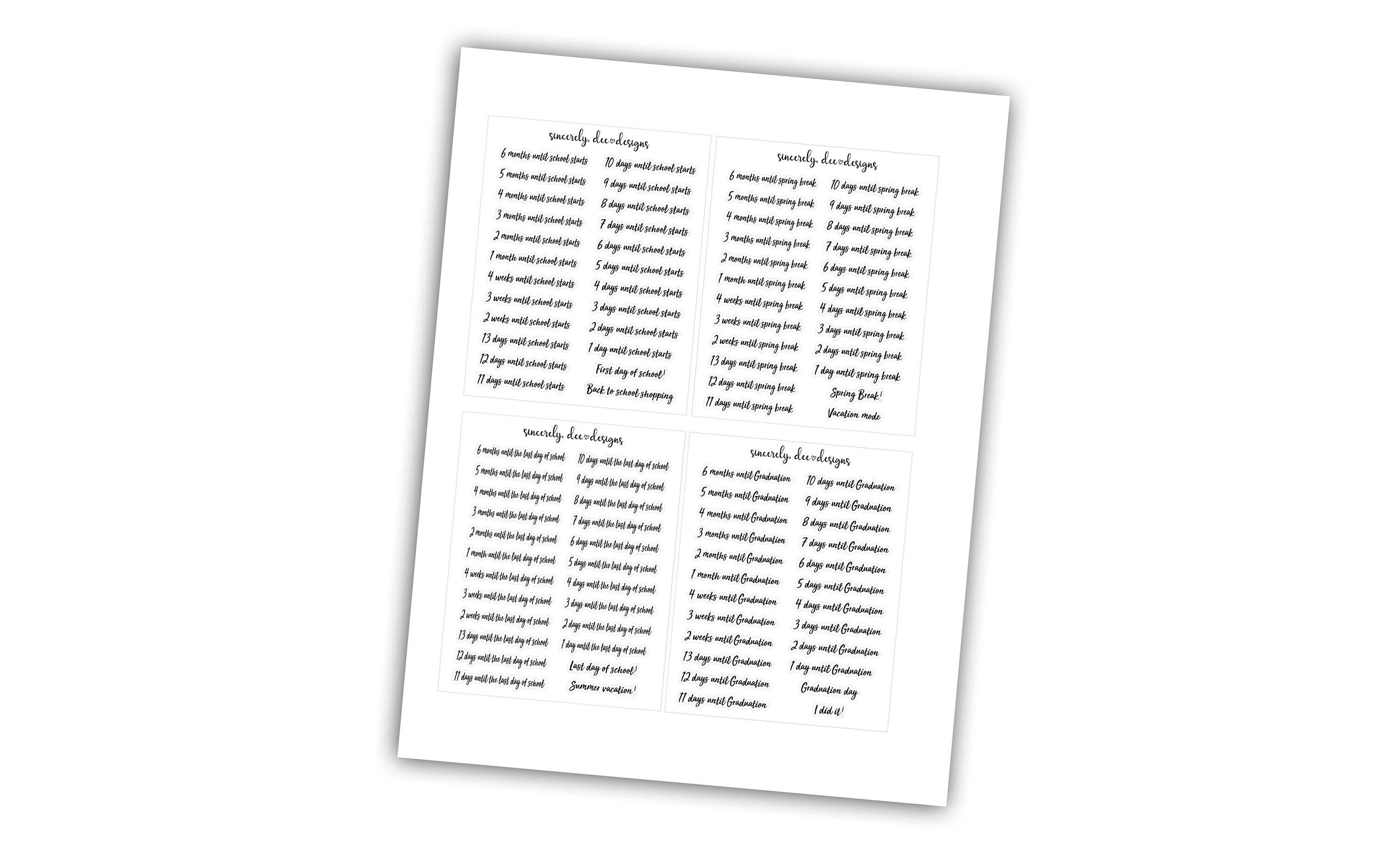 School Countdown Printable Planner Stickers School Starts Etsy school-countdown-printable-planner-stickers-school-starts-etsy