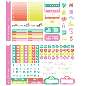 Printable Planner Sticker Kit / TIA / Weekly Kit / Erin - Etsy