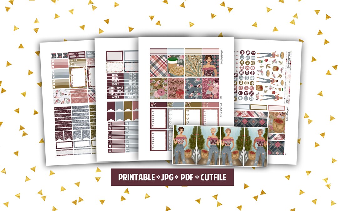 Printable Planner Sticker Kit / EVE / Weekly Kit / Erin - Etsy