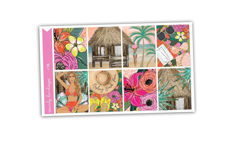 Printable Planner Sticker Kit / TIA / Weekly Kit / Erin - Etsy