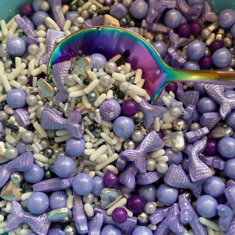 Once upon a Mermaid Lavender Mermaid tails with a Mix of | Etsy