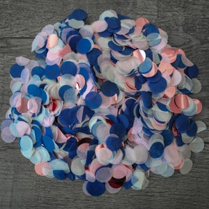 Pink and Blue Confetti Circle Decor From Posh Collection™ By: Tori ...