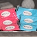 Gender Reveal Powder in Pink Blue Green Red Purple Yellow Orange Poof ...
