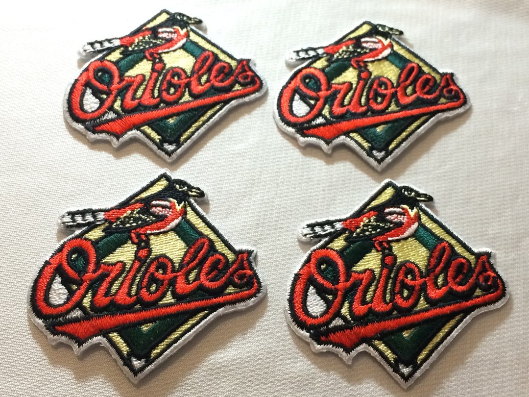 4 Baltimore Orioles Embroidered Iron on or Sew on Patches Add - Etsy