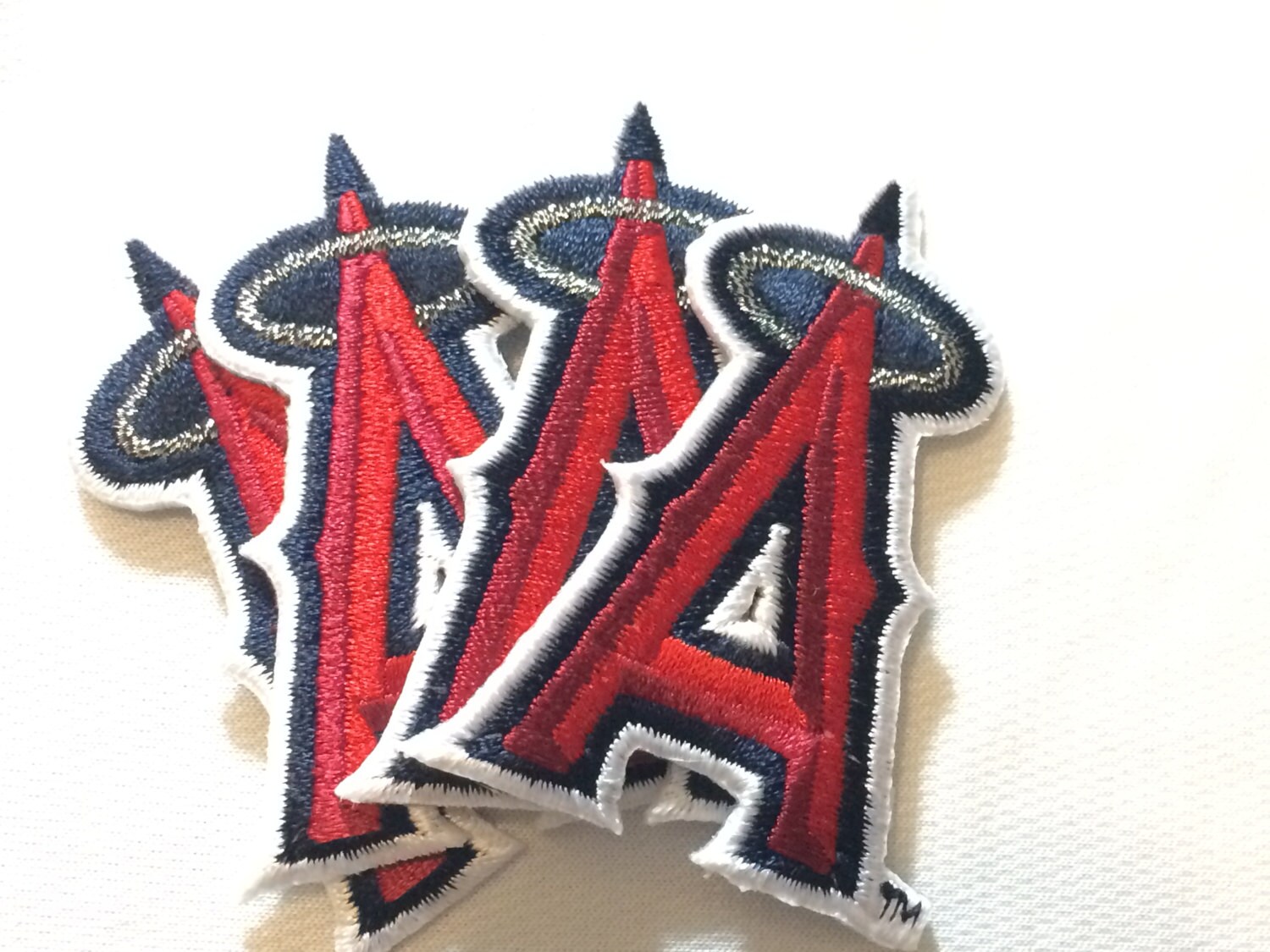4 Los Angeles Angels embroidered iron on patches 2 sizes to | Etsy