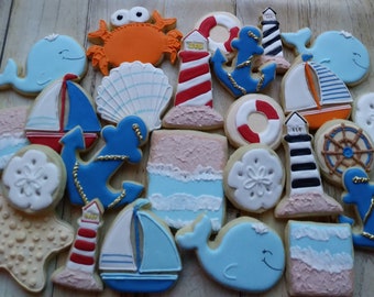 Nautical Cookies | Etsy