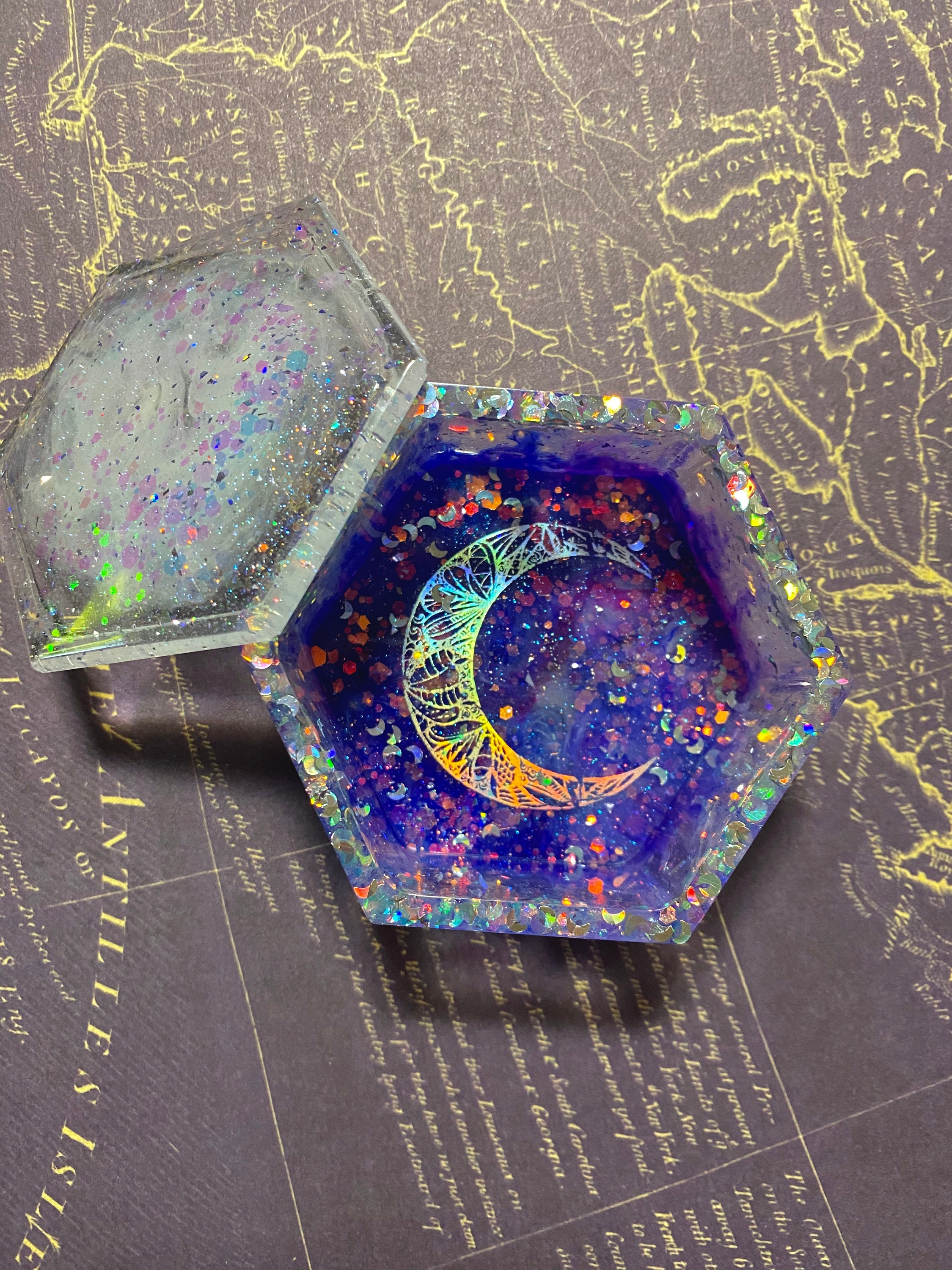 Moon Jewelry Box - Etsy