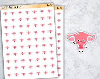 Planner Period Stickers - Etsy