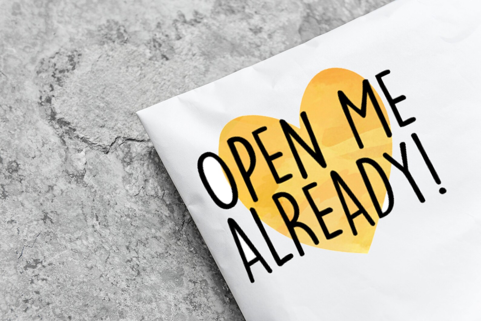 Open me Stickers / Packaging Stickers / Business Stickers / | Etsy