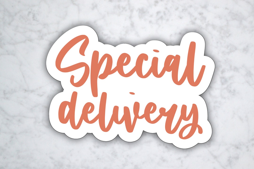Special Delivery Stickers / Happy Mail Labels /shop Small/ - Etsy