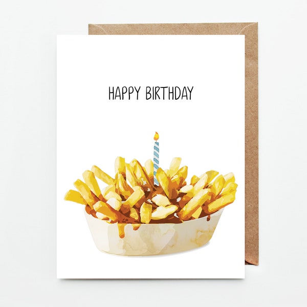 Funny Canadian Birthday Card - Etsy