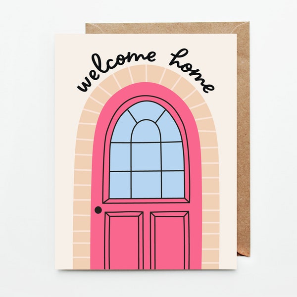Welcome Home Card - Etsy