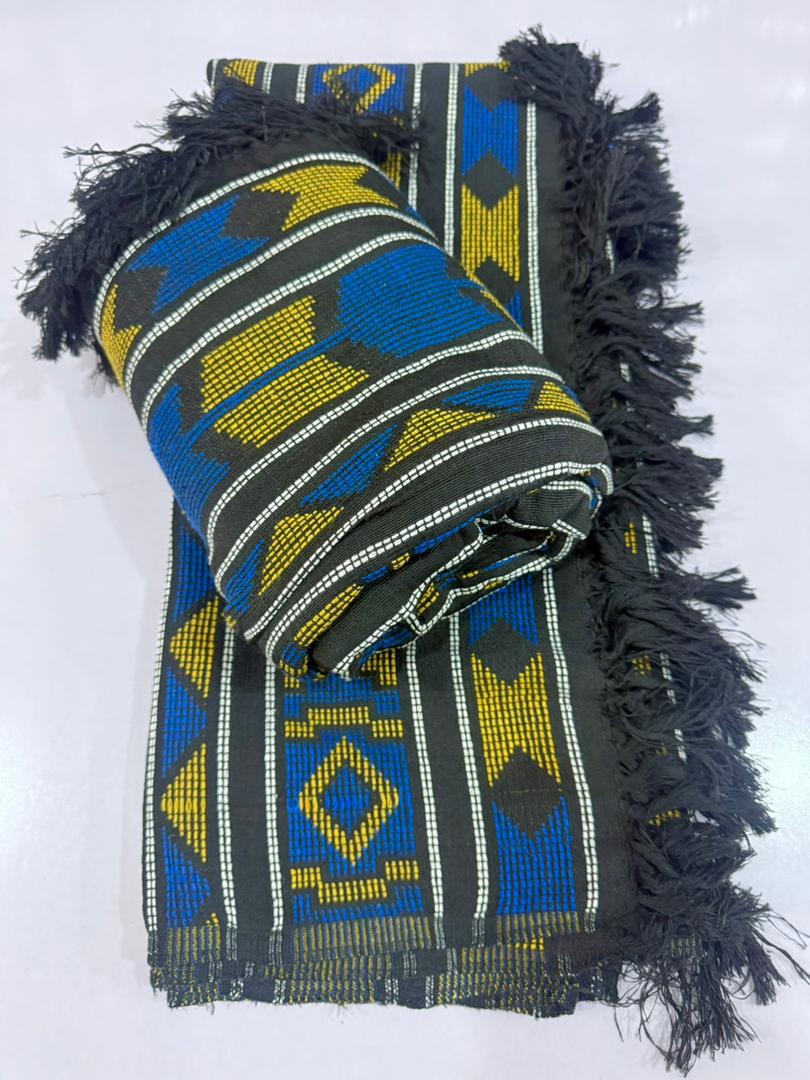 Aruru Akwete Handwoven Cotton Fabric, Traditional Igbo Textile, 4.5 ...