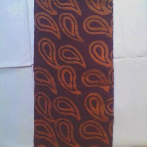 Blue Adire Chiffon Wrap Dress, Formal Kaftan Church Outfit, Floor ...